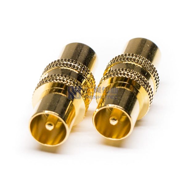 PAL Connector Adapter Bulkhead Straight Male to PAL Male - RenhotecRF