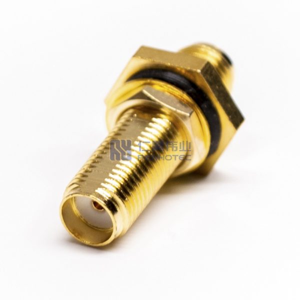 SMA Female Straight Bulkhead | Renhotec