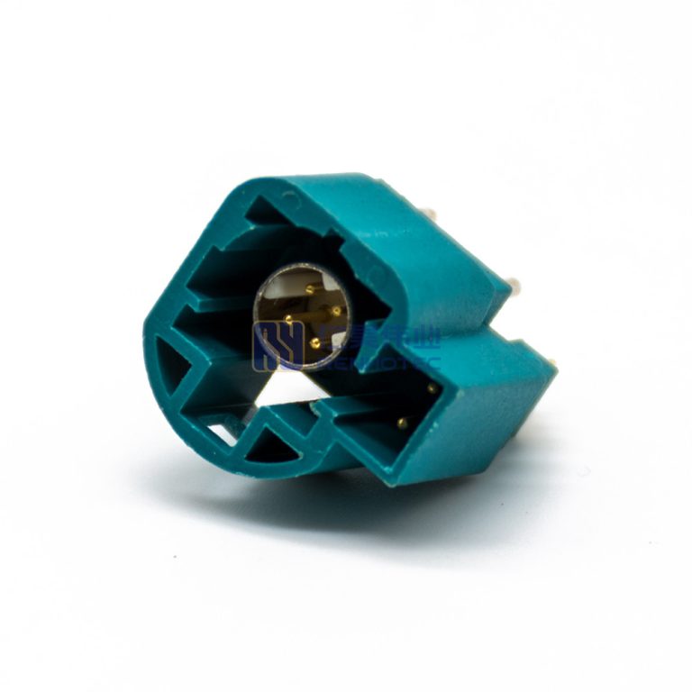 HSD Connector Plug Straight 4+2 Pin Panel Mount