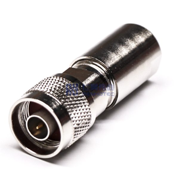 N Type Connector Male Straight Clamp Cable Type 50ohm - RHT-614-0201 - RenhotecRF