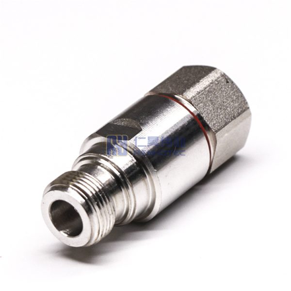 N Type Connector Jack Straight Clamp Type For 1/2 Feeder Cable 50ohm ...