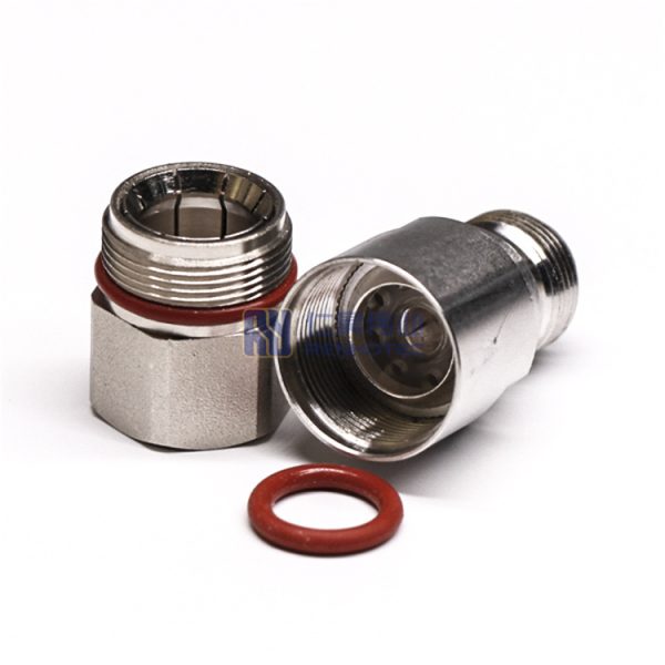 N Type Connector Jack Straight Clamp Type For 1/2 Feeder Cable 50ohm ...