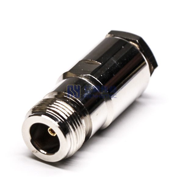 N Type Connector Jack Straight Clamp Cable Type 50ohm - RHT-614-0227 - RenhotecRF
