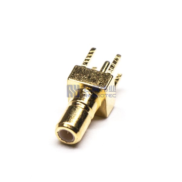 SSMB Connector Straight Jack Solder Panel Mount Through Hole 50ohm ...