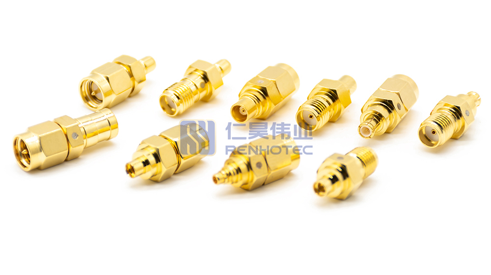 SMA Connector Straight Jack Female Pin Panel Mount SMT - RHT-612-0382