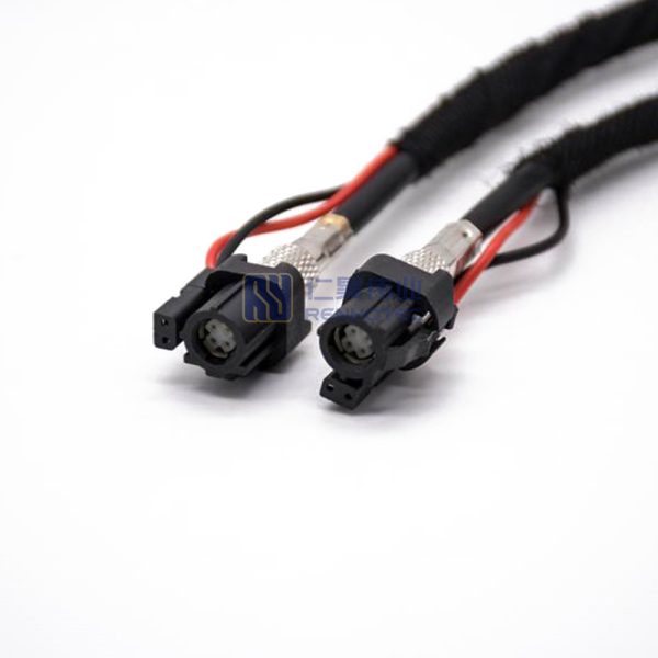 HSD A Jack to HSD A Jack Automotive Cable Assemblies with LVDS Cable - RenhotecRF