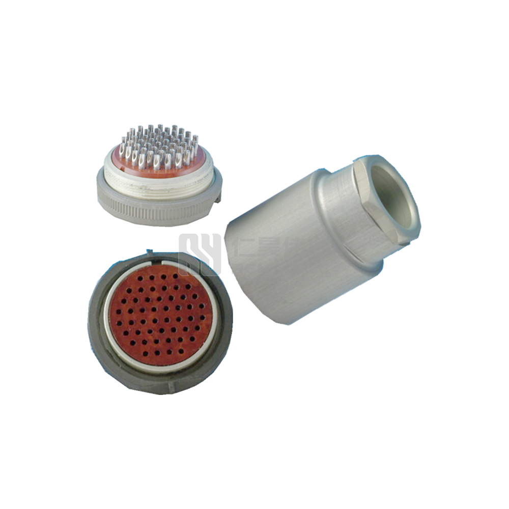 Threaded PC50TK 50 Pin Female Straight Plug Solder Cups - RenhotecRF