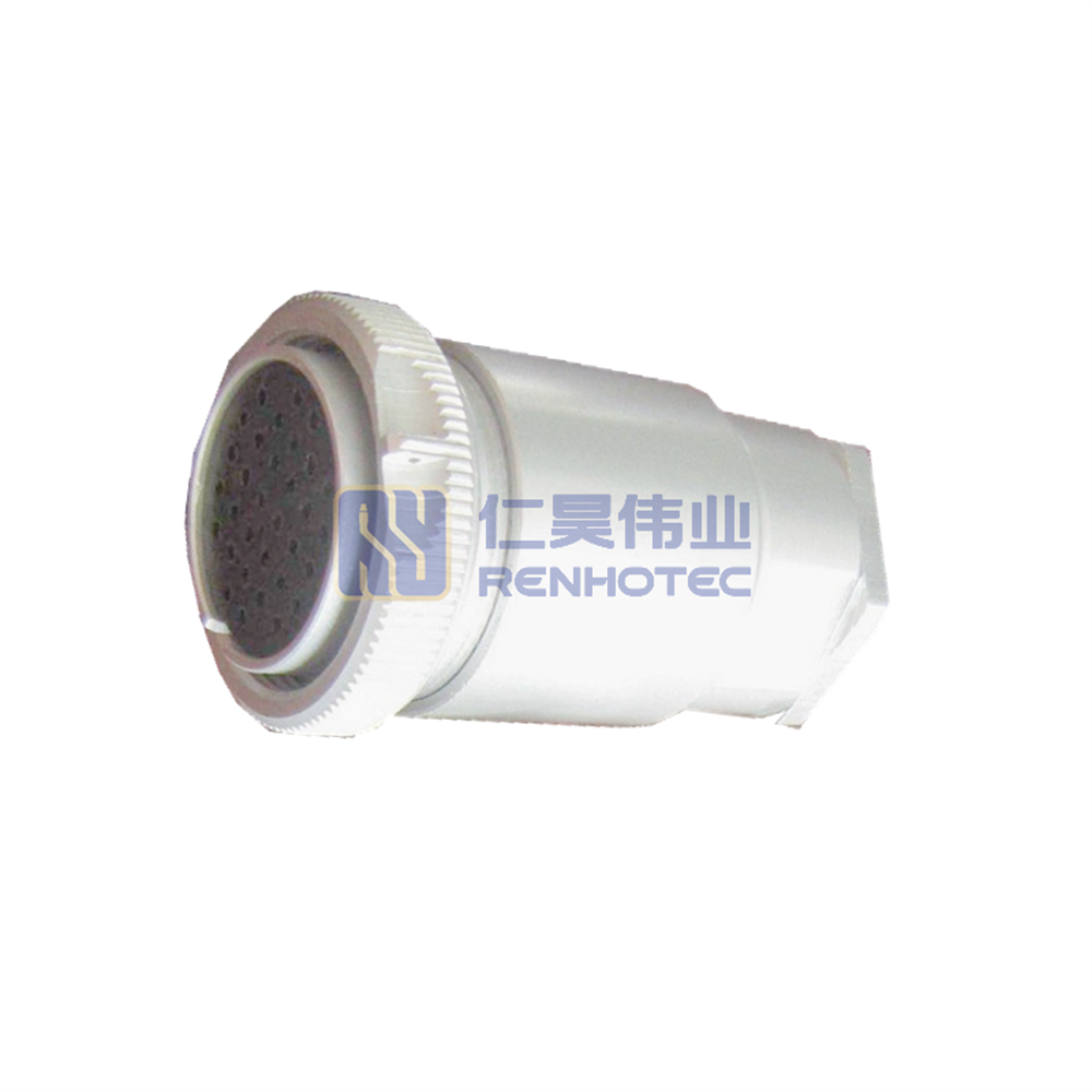 Threaded PC32TK 32 Pin Female Straight Plug Solder Cups - RenhotecRF