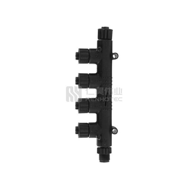 NMEA 2000 Trunk 4-Way Male Female In-Line Connectors - RenhotecRF