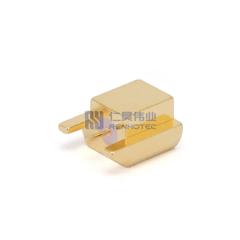 SMP Male Connector Solder Panel Mount Edge Mount 50 Ohm DC-26.5GHz ...