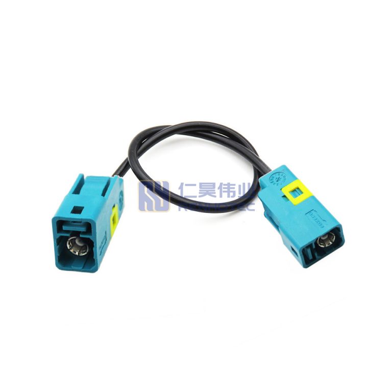 Fakra Female Test Lead Automotive Signal Transmission RG174 Extension ...