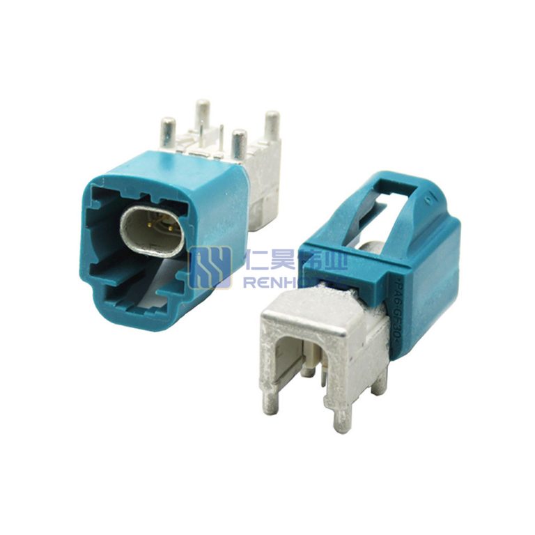 H-MTD Connector Right Angle Through Hole - RenhotecRF