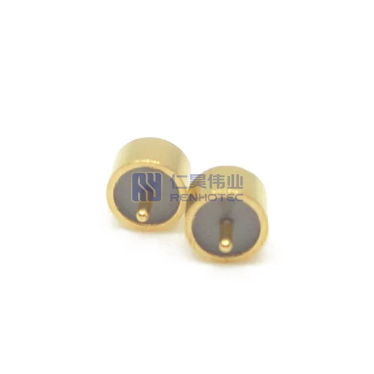 Radiused RF Hermetic GTM 7052 Glass Feedthrough | Renhotec