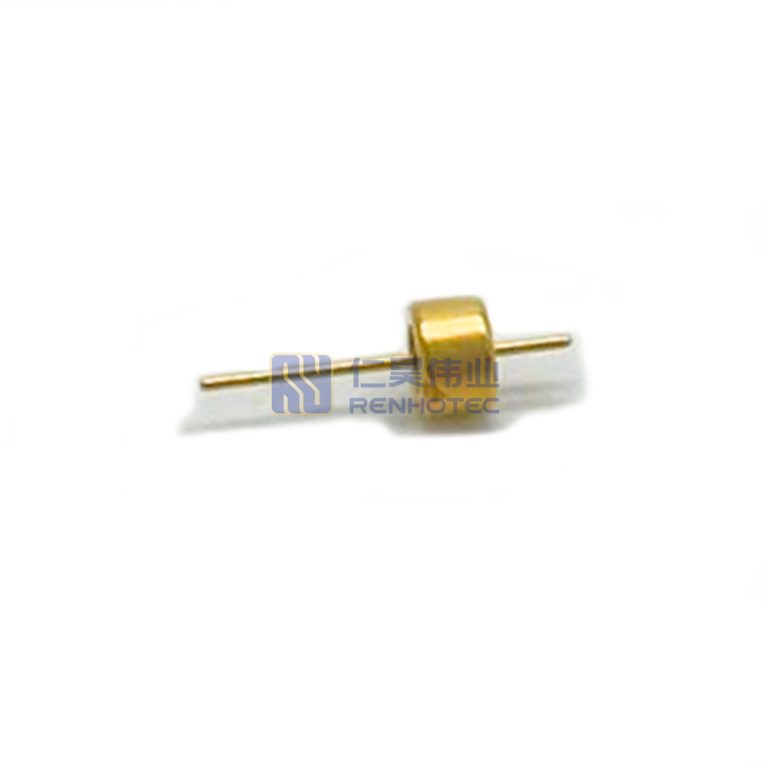 Gold Plated Glass to Metal Seal Connectors Single Pin 50ohm RF ...